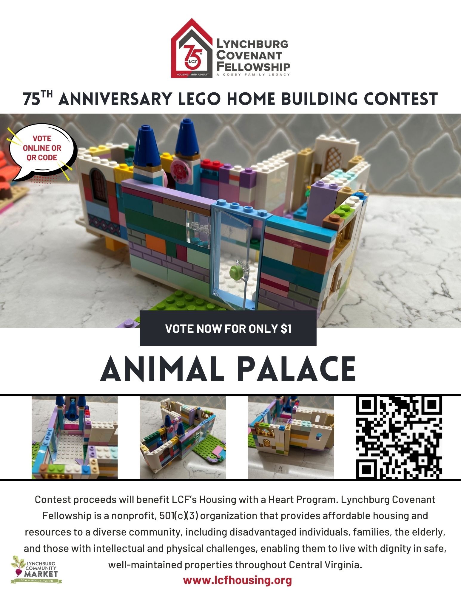LEGO Home Building Contest – Lynchburg Covenant Fellowship