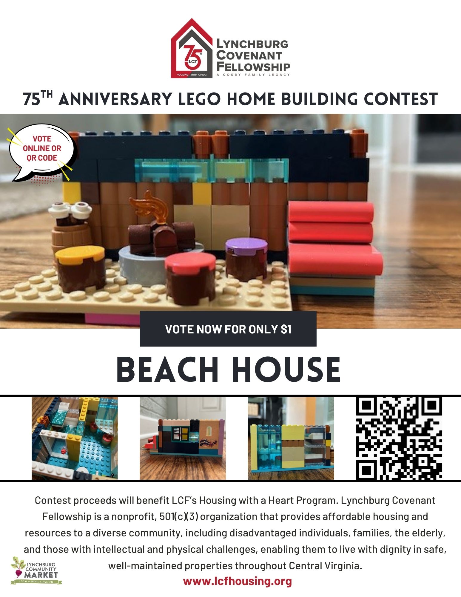 LEGO Home Building Contest – Lynchburg Covenant Fellowship