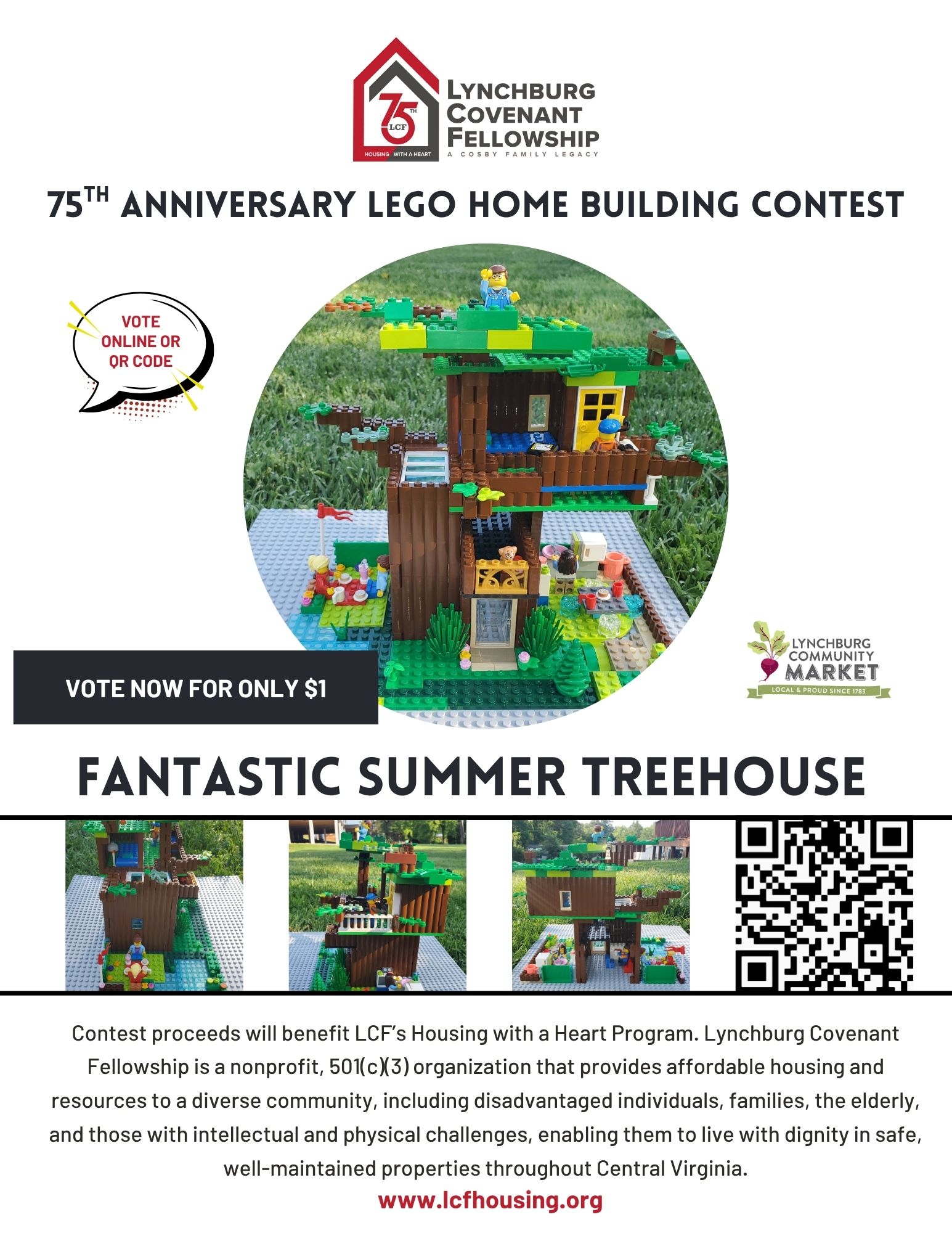 LEGO Home Building Contest – Lynchburg Covenant Fellowship