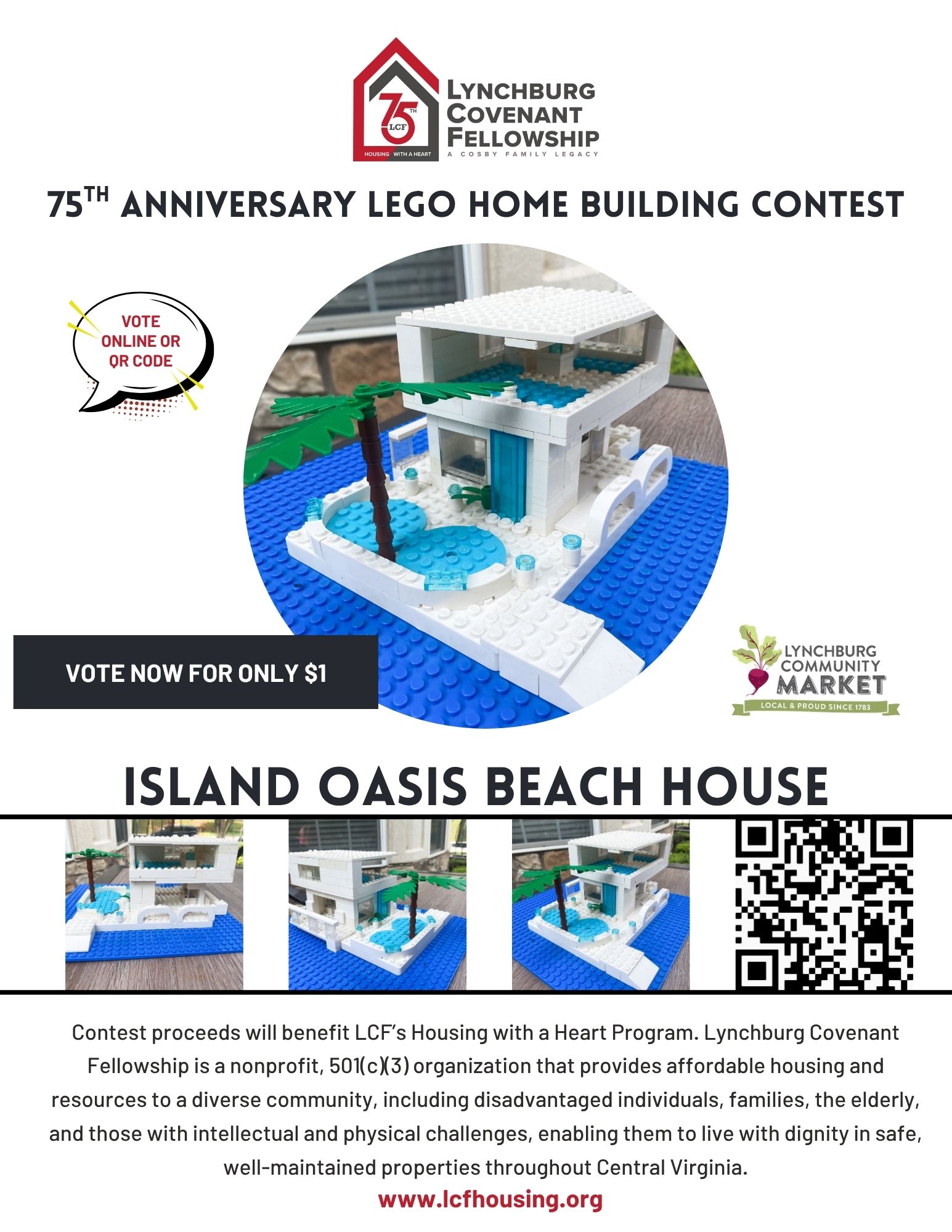 LEGO Home Building Contest – Lynchburg Covenant Fellowship
