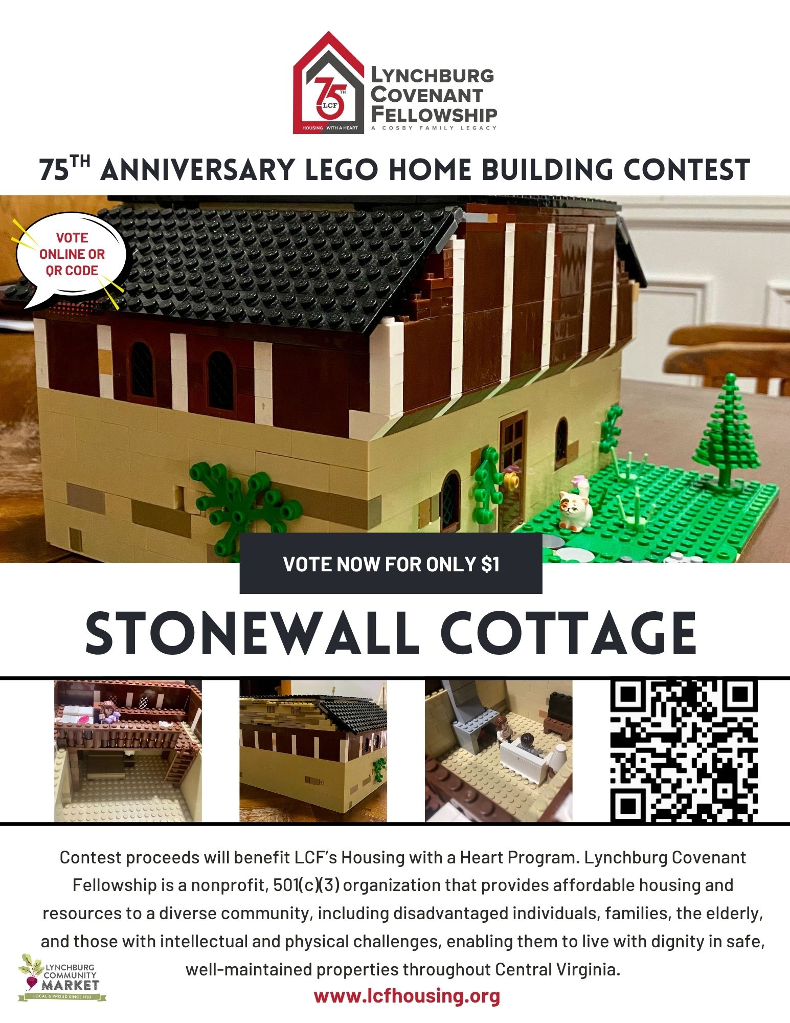 LEGO Home Building Contest – Lynchburg Covenant Fellowship