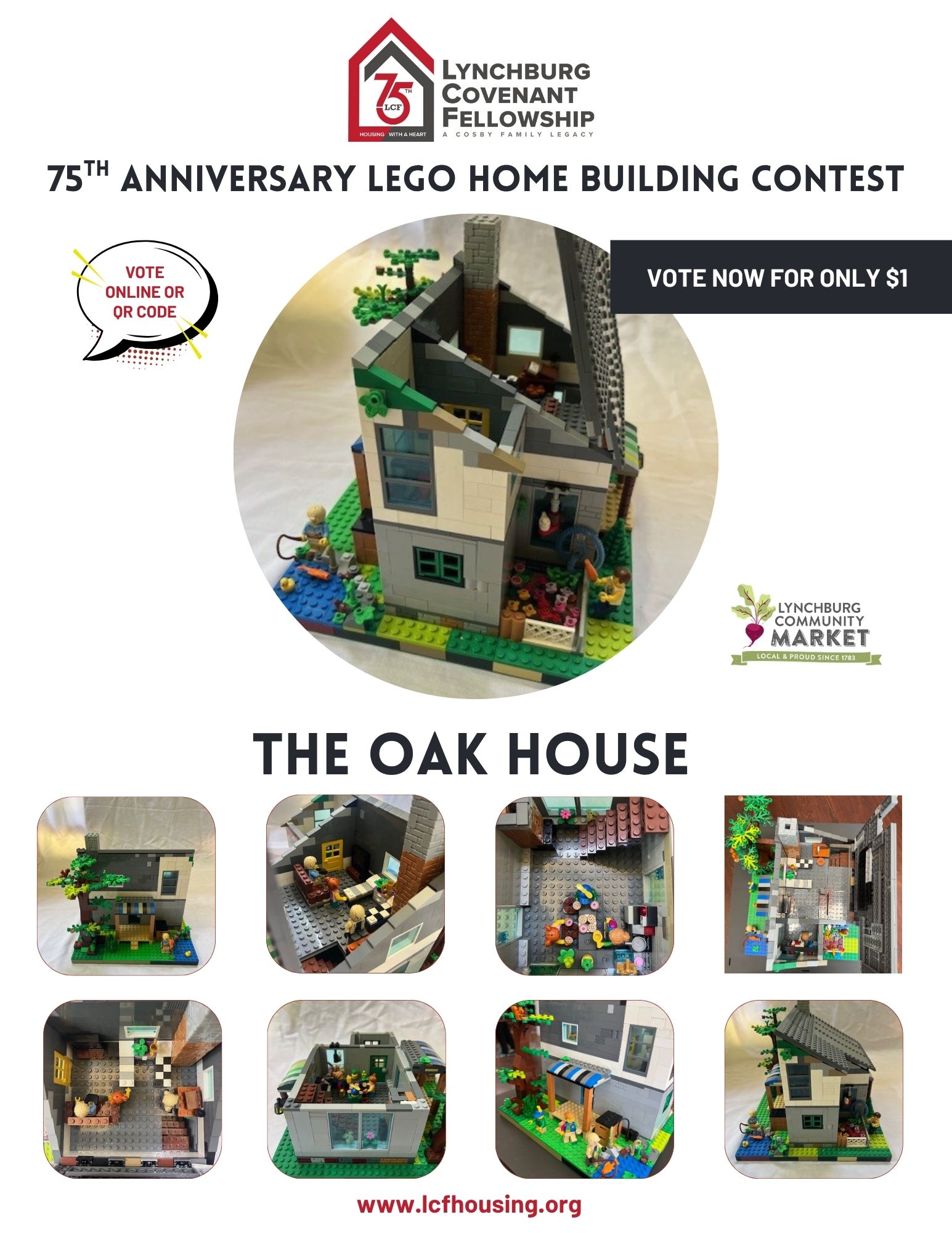 LEGO Home Building Contest – Lynchburg Covenant Fellowship