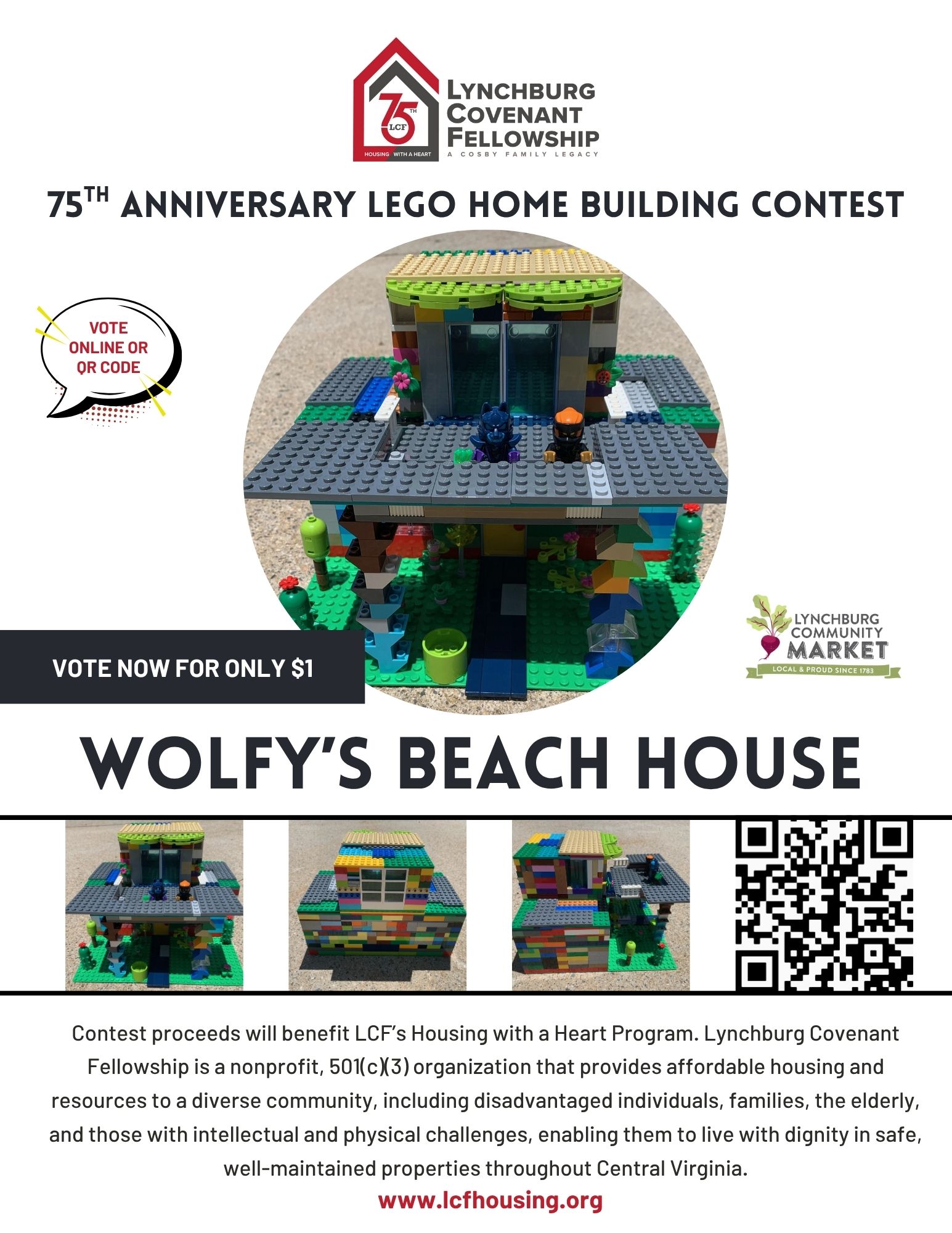 LEGO Home Building Contest – Lynchburg Covenant Fellowship